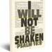 Vintage Bible Page Verse Scripture I Will Not Be Shaken Psalm 16:8 ART ...