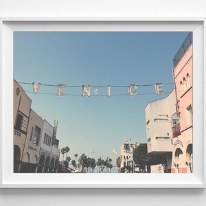 Venice Beach California Photography Prints, Set of 4, UNFRAMED ...