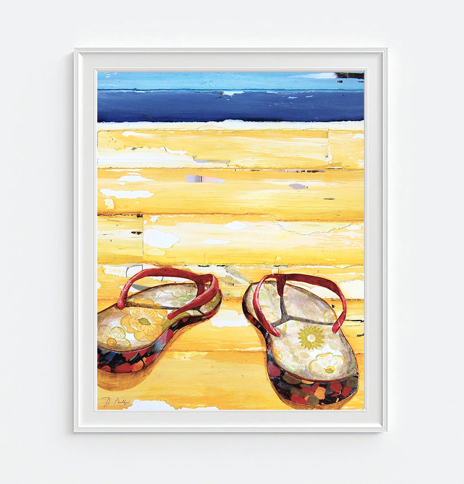 Coastal Nautical Beach Danny Phillips reproduction Art Prints | Etsy