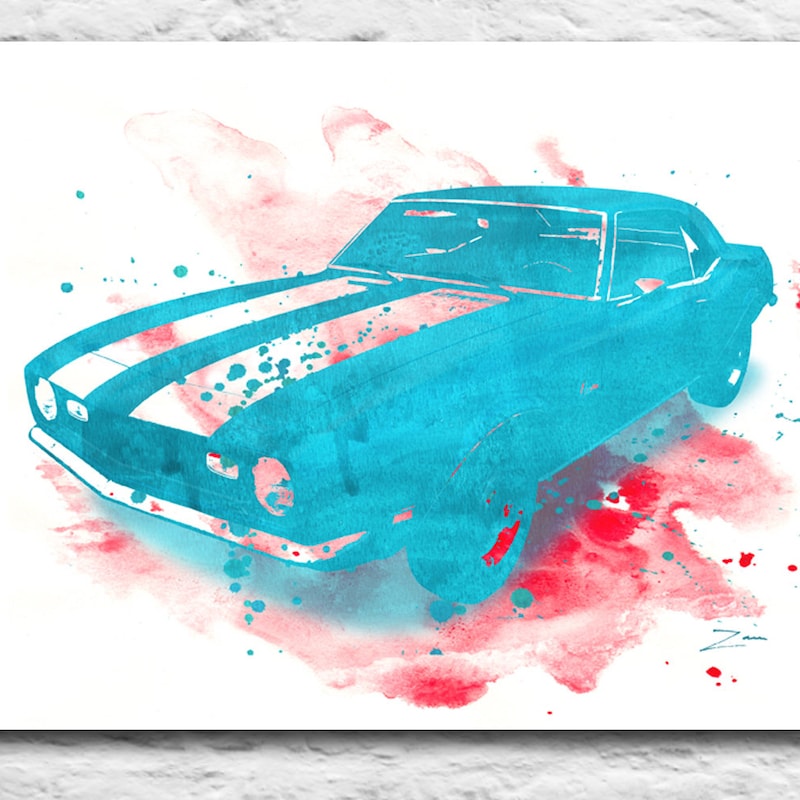 Christmas 1968 Camaro - Etsy
