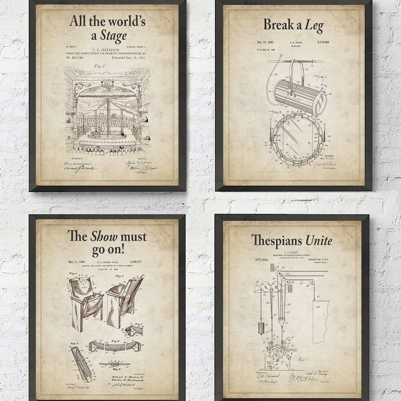 Printable French Theater - Etsy