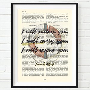 Nautical Bible Verse Art Prints, Set of 6, UNFRAMED, Christian Art Gift ...