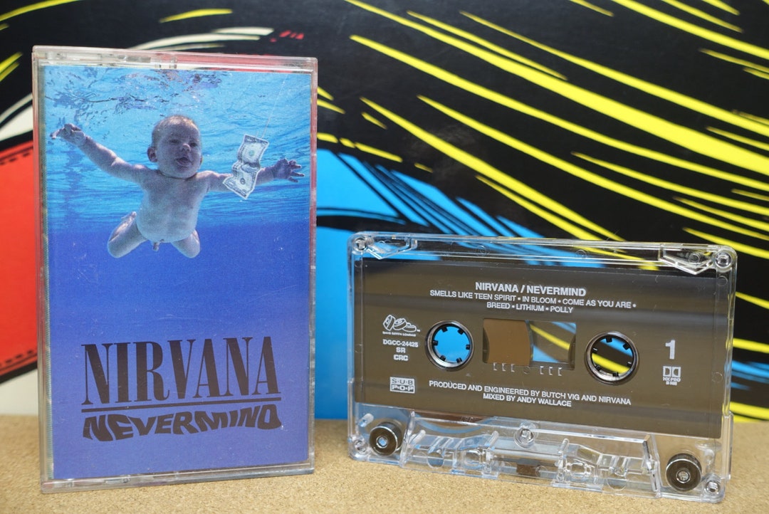 Nirvana Nevermind Cassette Tape RARE Columbia Record Club - Etsy