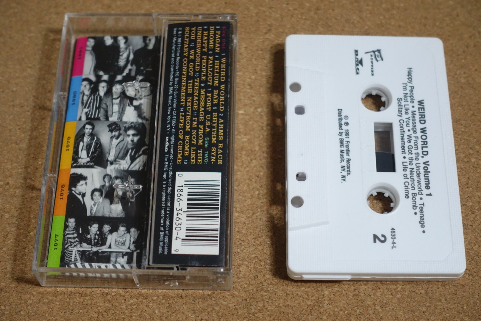 Weird World Volume One 1977 1981 By The Weirdos Vintage Cassette Tape Weird World Volume One 1977 1981 By The Weirdos Vintage Cassette Tape