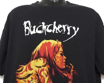 Vintage Buckcherry Rock Band T Shirt - Etsy