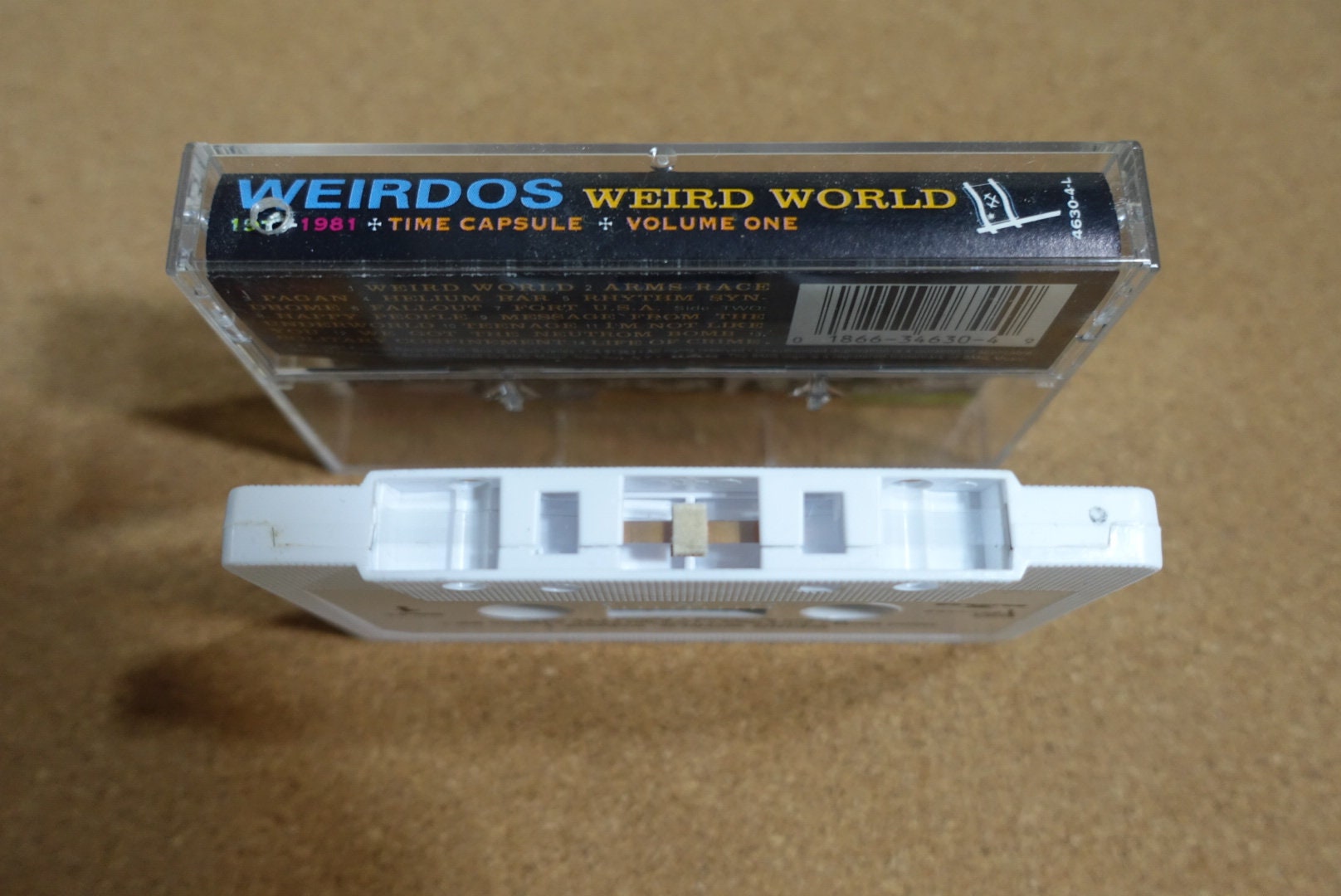 Weird World Volume One 1977 1981 By The Weirdos Vintage Cassette Tape Weird World Volume One 1977 1981 By The Weirdos Vintage Cassette Tape