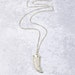 Gold Rhinestone Tusk Pendant Necklace| Long Gold Pendant Necklace| Gold ...