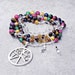 COEXISTENCE + COURAGE + AWARENESS Mala| 108 Bead Mala| Handknotted Mala ...