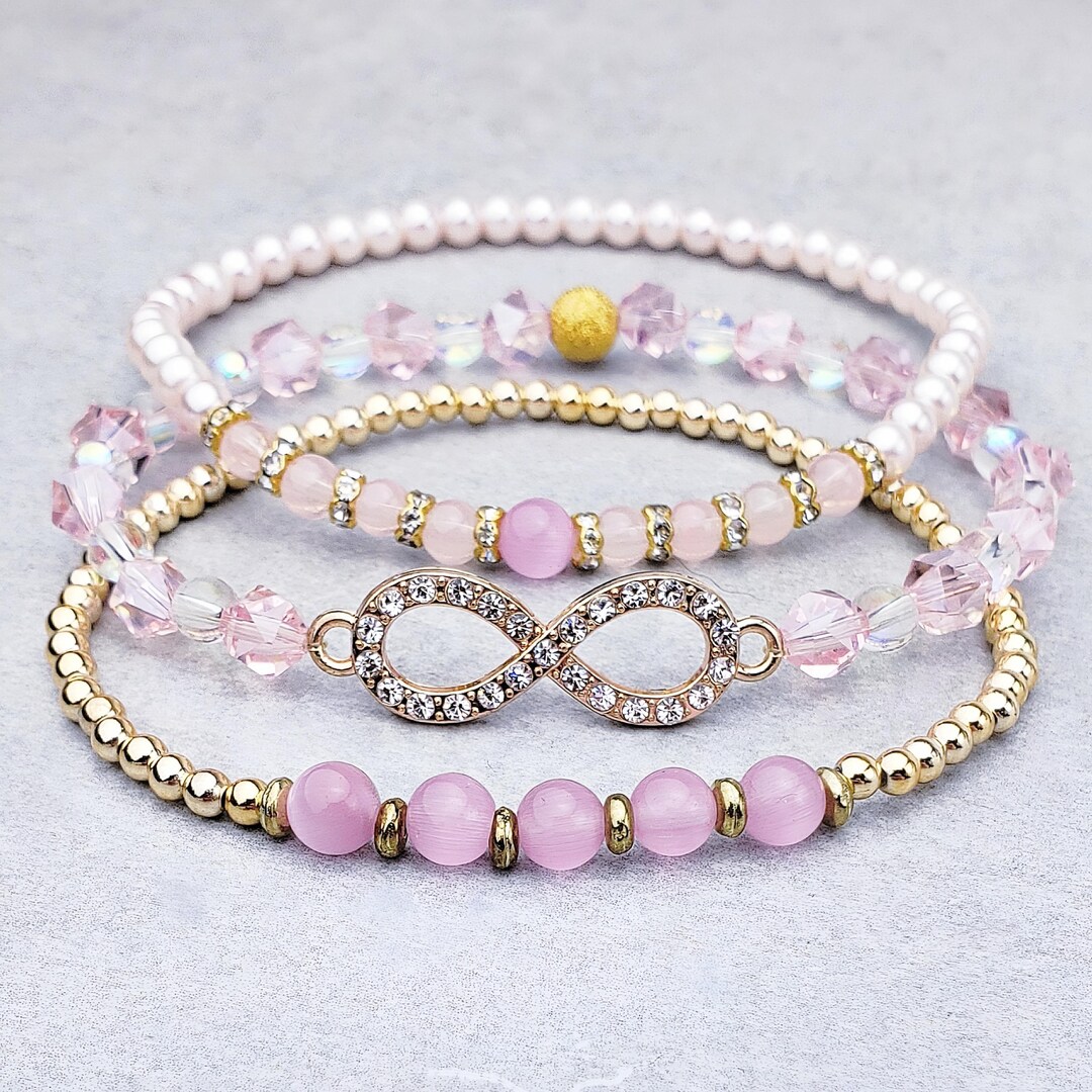 Infinity Jewelry Set| Gold Infinity Delicate Necklace| Gold Infinity ...