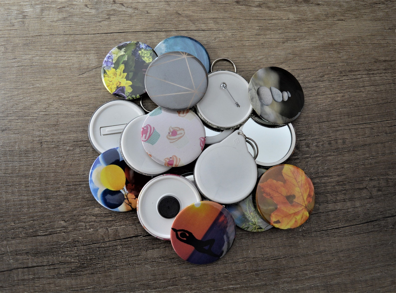 58mm 'micro' Badge Maker interchangeable With 100 Components, Circle ...