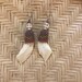 Beaded Alligator Gar Fish Scale Earrings - Etsy