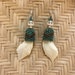 Beaded Alligator Gar Fish Scale Earrings - Etsy