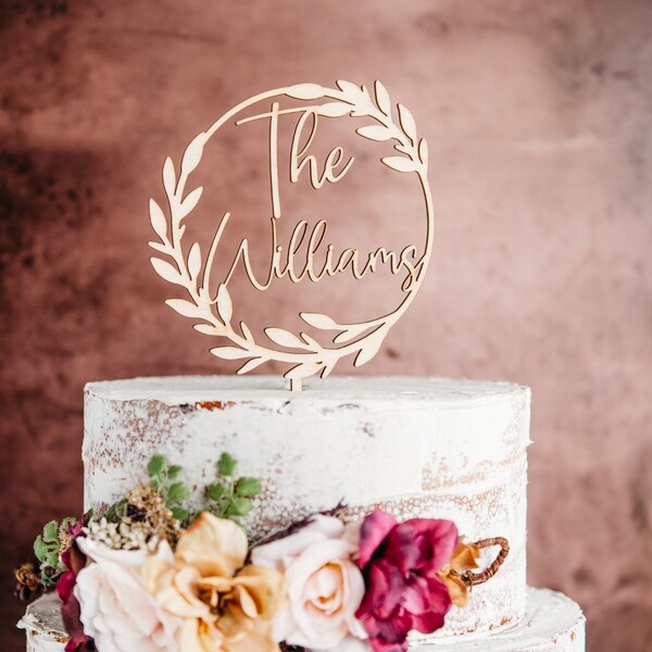 Wood Cake Toppers - Etsy