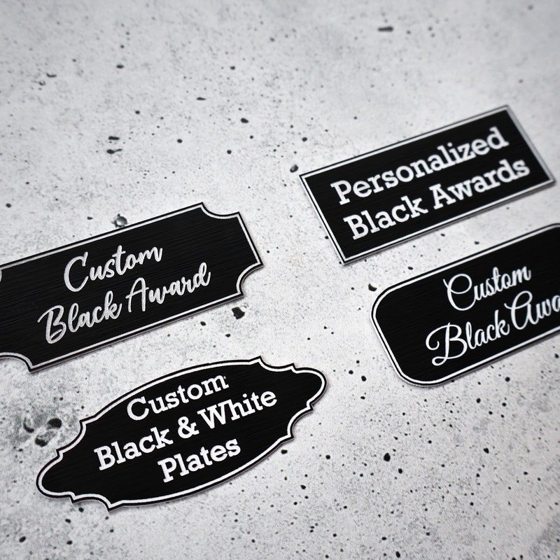 Trophy Engraving Name Plate - Etsy