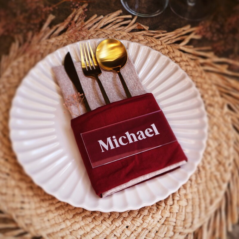 Name Place Cards - Etsy
