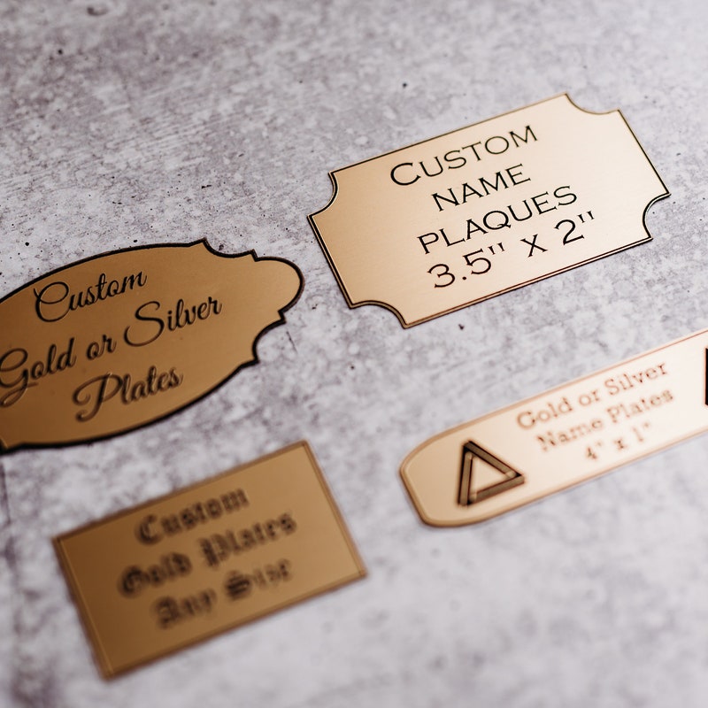 Small Metal Tags Engrave - Etsy