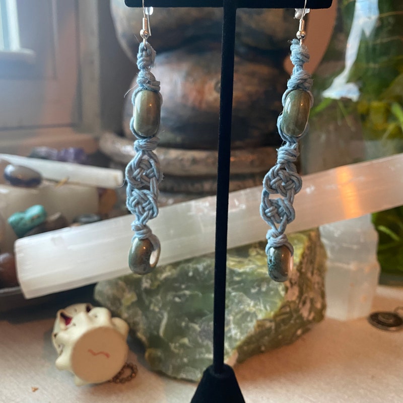 Hemp Earrings - Etsy