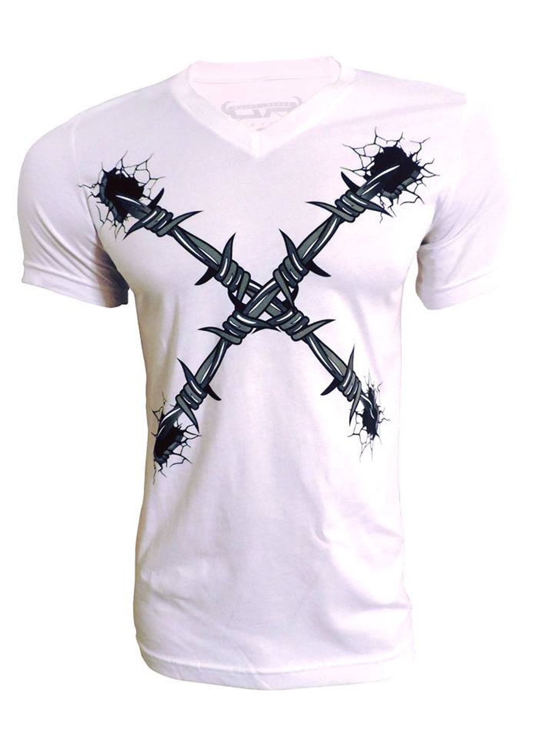 X Barbed Wire T-shirt - Etsy