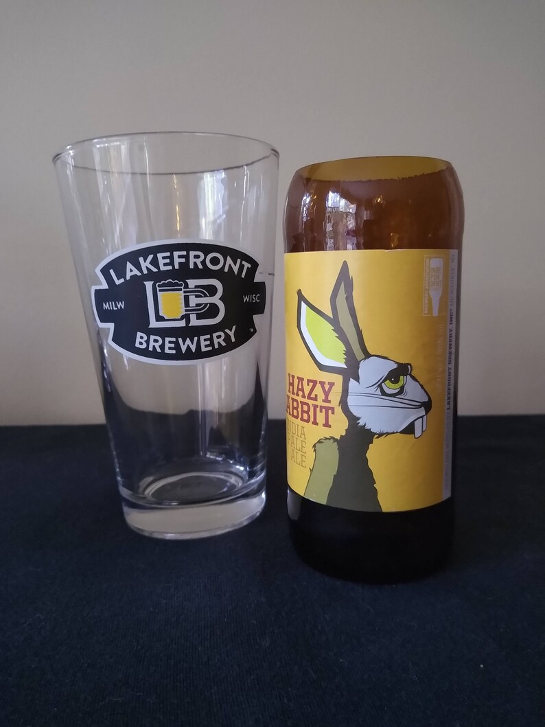 Craft Beer Candle Lakefront Brewery Hazy Rabbit IPA 12 Oz - Etsy