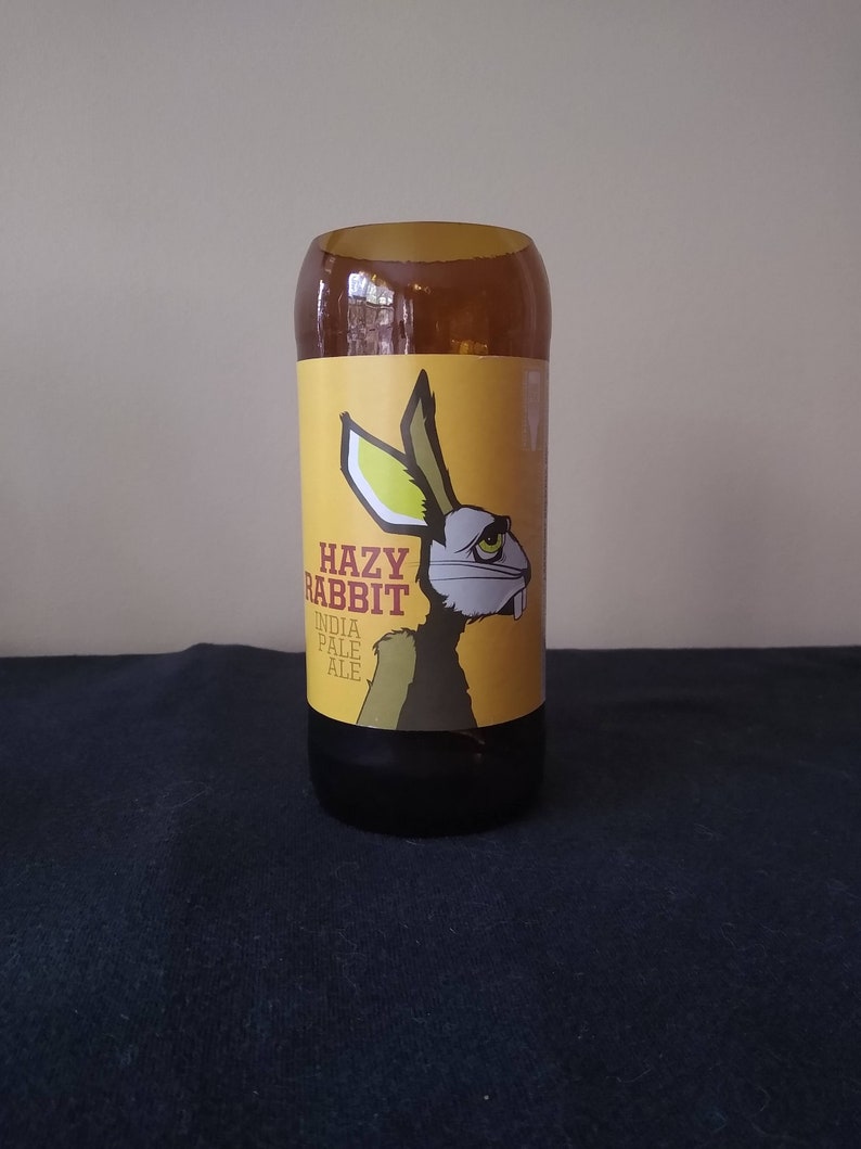 Craft Beer Candle Lakefront Brewery Hazy Rabbit IPA 12 Oz | Etsy