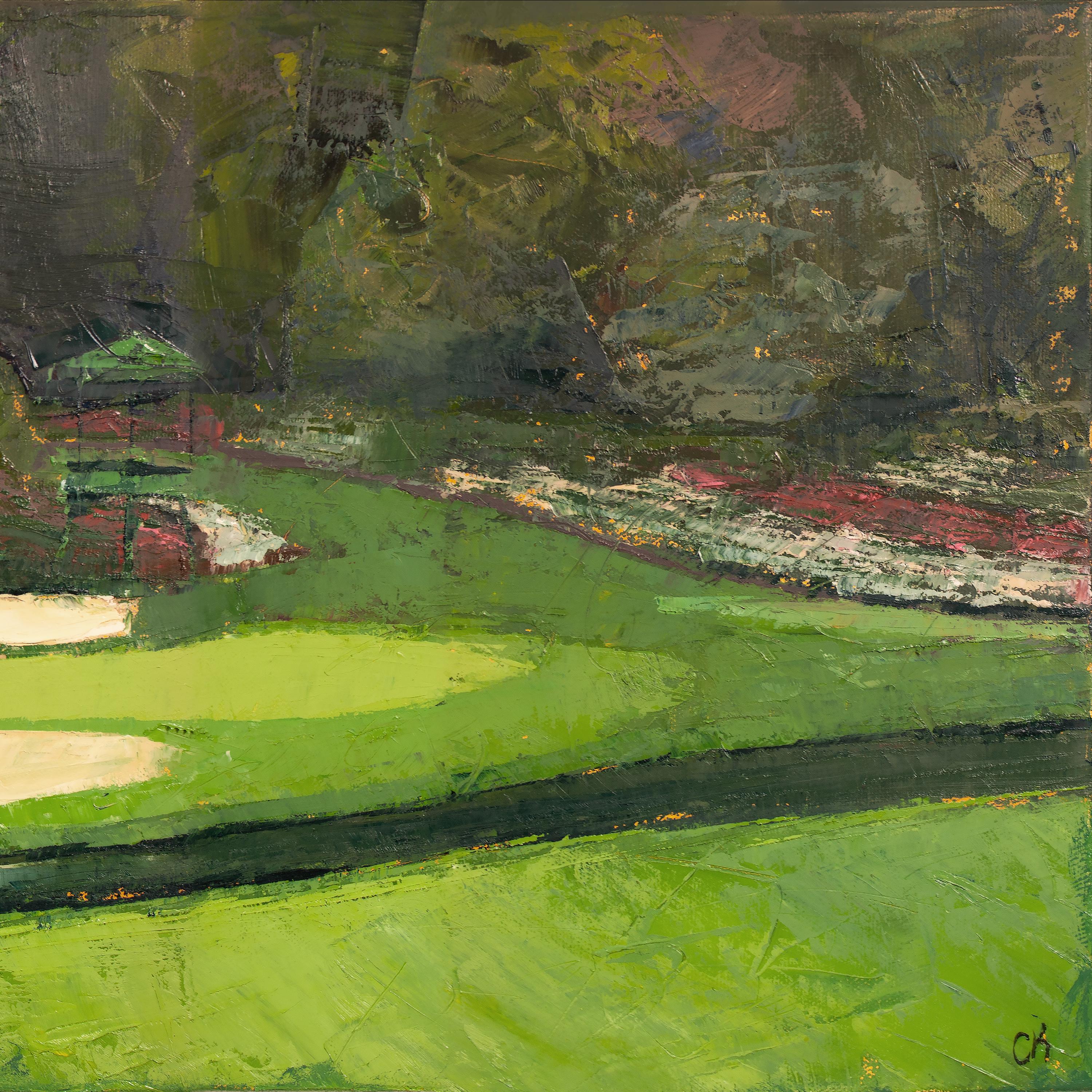 Augusta National 12th Hole Golf Painting | Masters Amen Corner Canvas ...