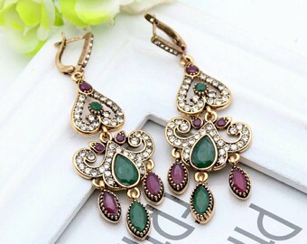 Turkish Drop Earrings - Etsy