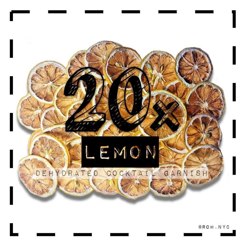 Bestseller Starter Home Bar Garnish Kit Dehydrated Cocktail - Etsy