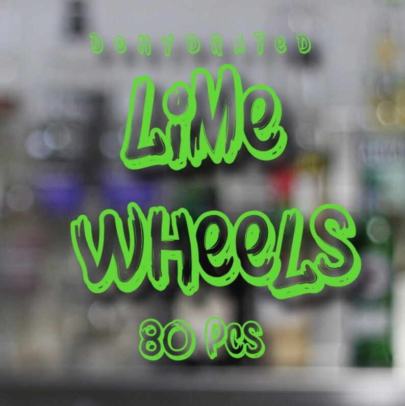 Lime Wheel - Cocktail Garnishes to BUY - Dried / Dehydrated Accessories ...