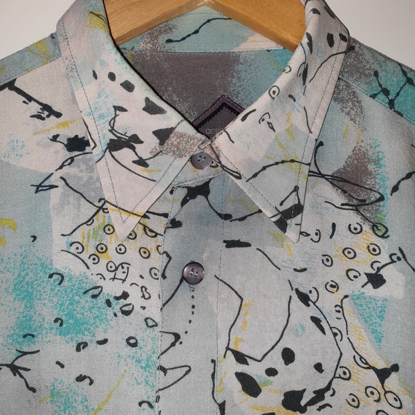 90s Button up Shirt - Etsy