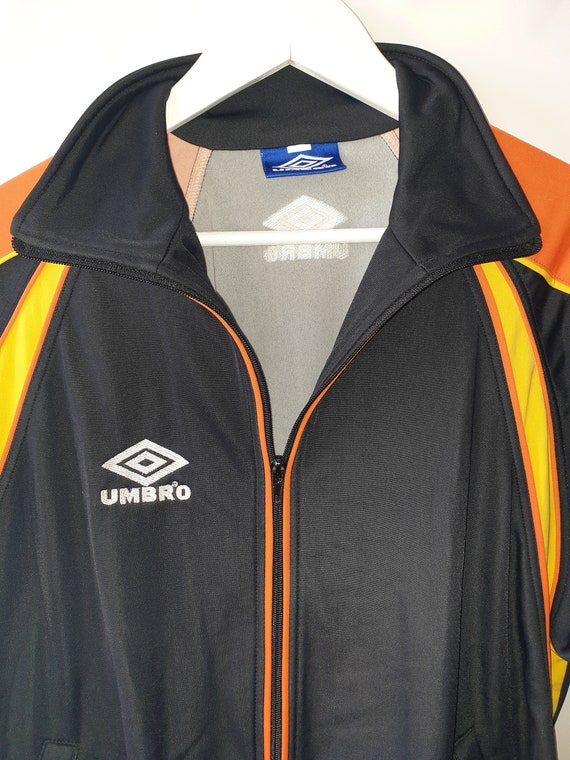 Vintage UMBRO unisex track jacket / 1990s Y2K color b… - Gem