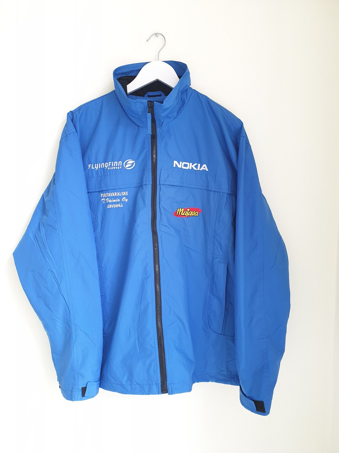 1990s Y2K Vintage NOKIA Windbreaker, Motocross Jacket, Racing ...