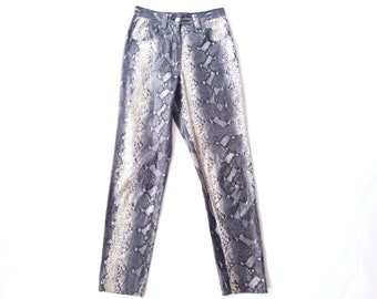Snake Skin Pants - Etsy