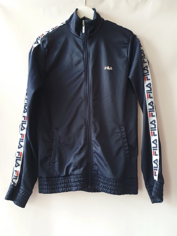 1990s FILA unisex track jacket / Vintage 90s 80s Y2K … - Gem