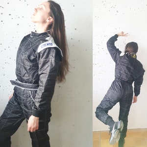 Vintage Sparco Race Suit, Racing Overall, Driving One Piece Coverall ...