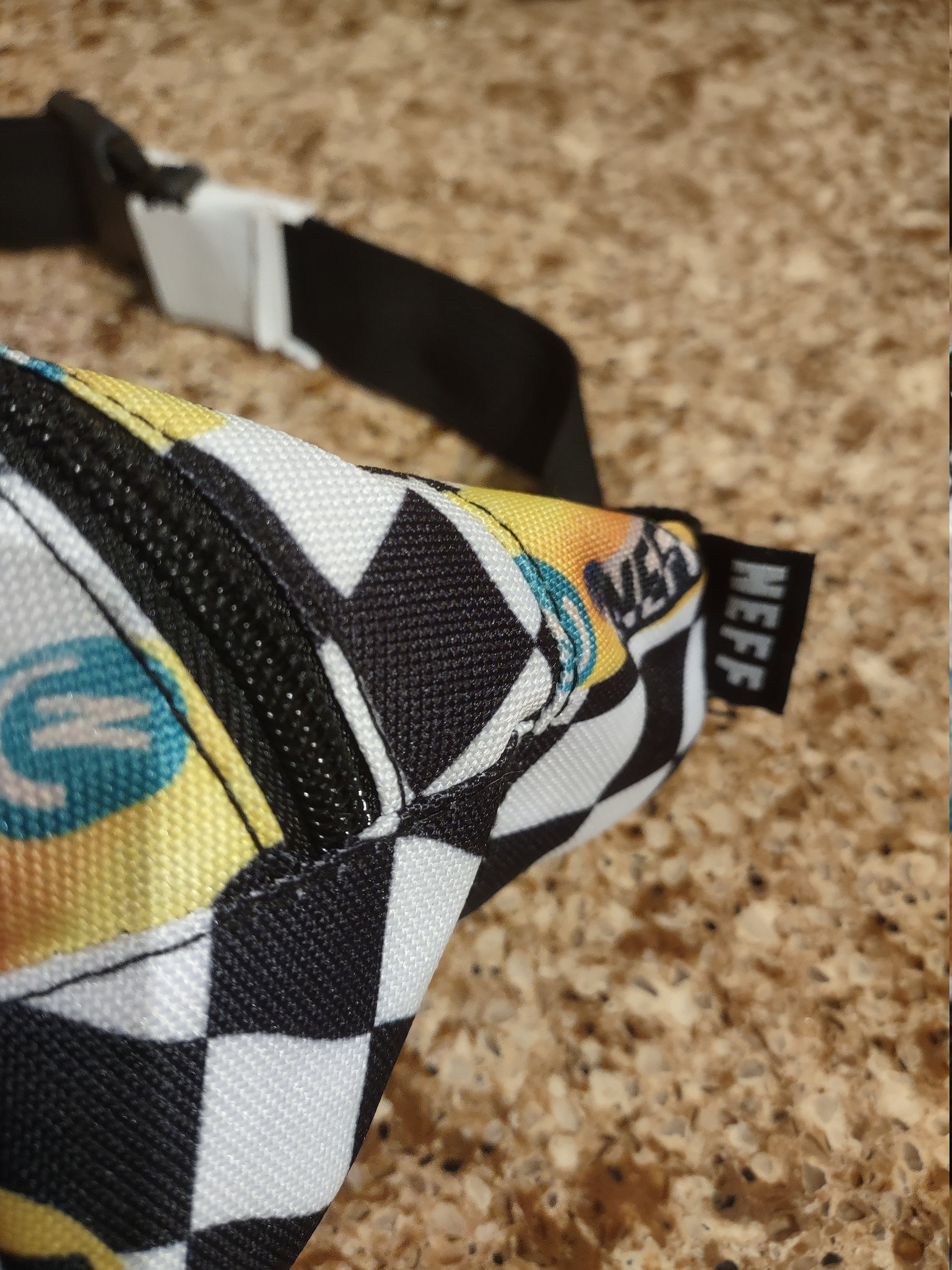 NEFF Super Rad Retro FANNY PACK Hip Pouch Carry All Skater,1980's Style ...