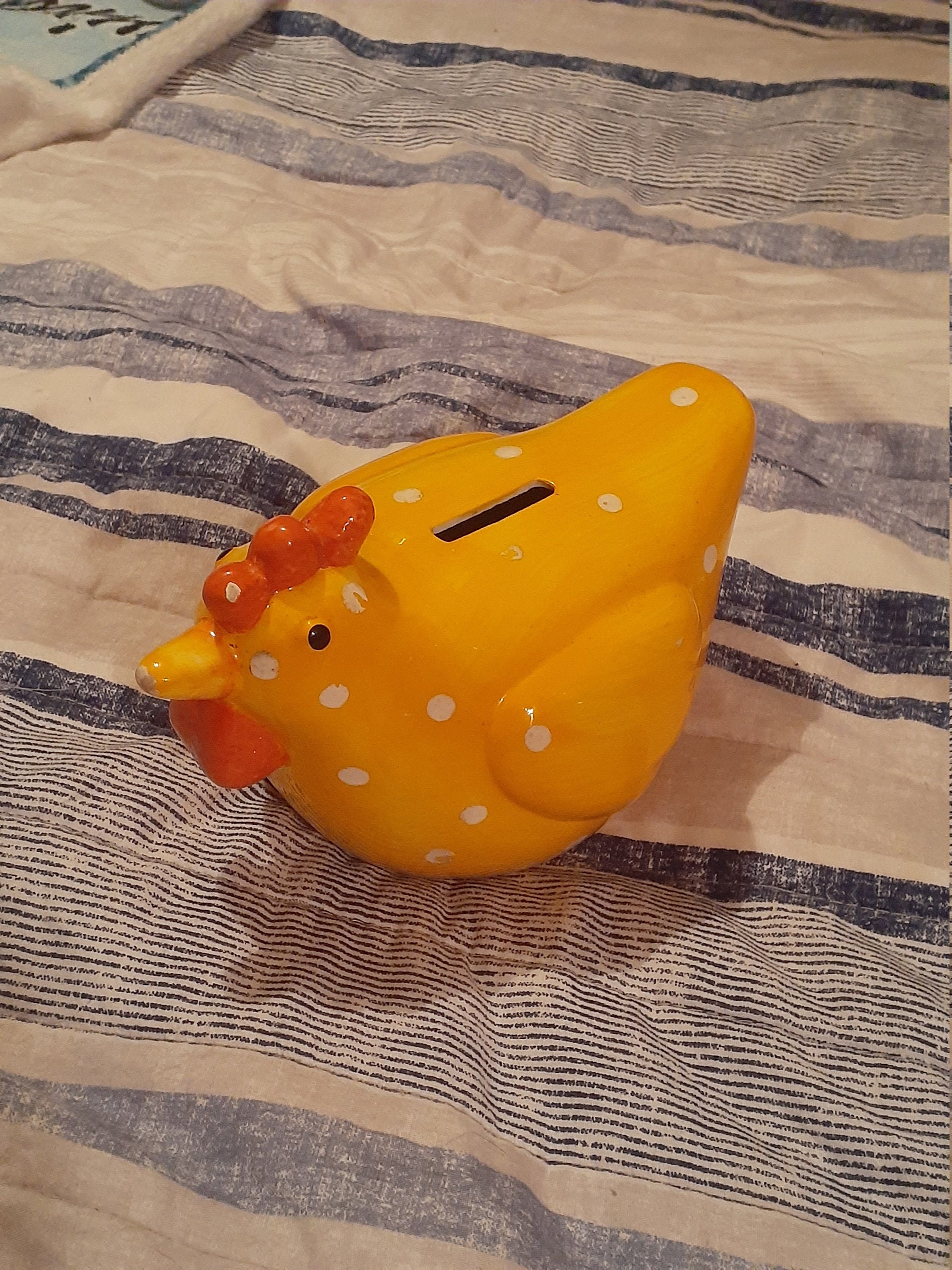 Childrens Chicken Bank - Etsy