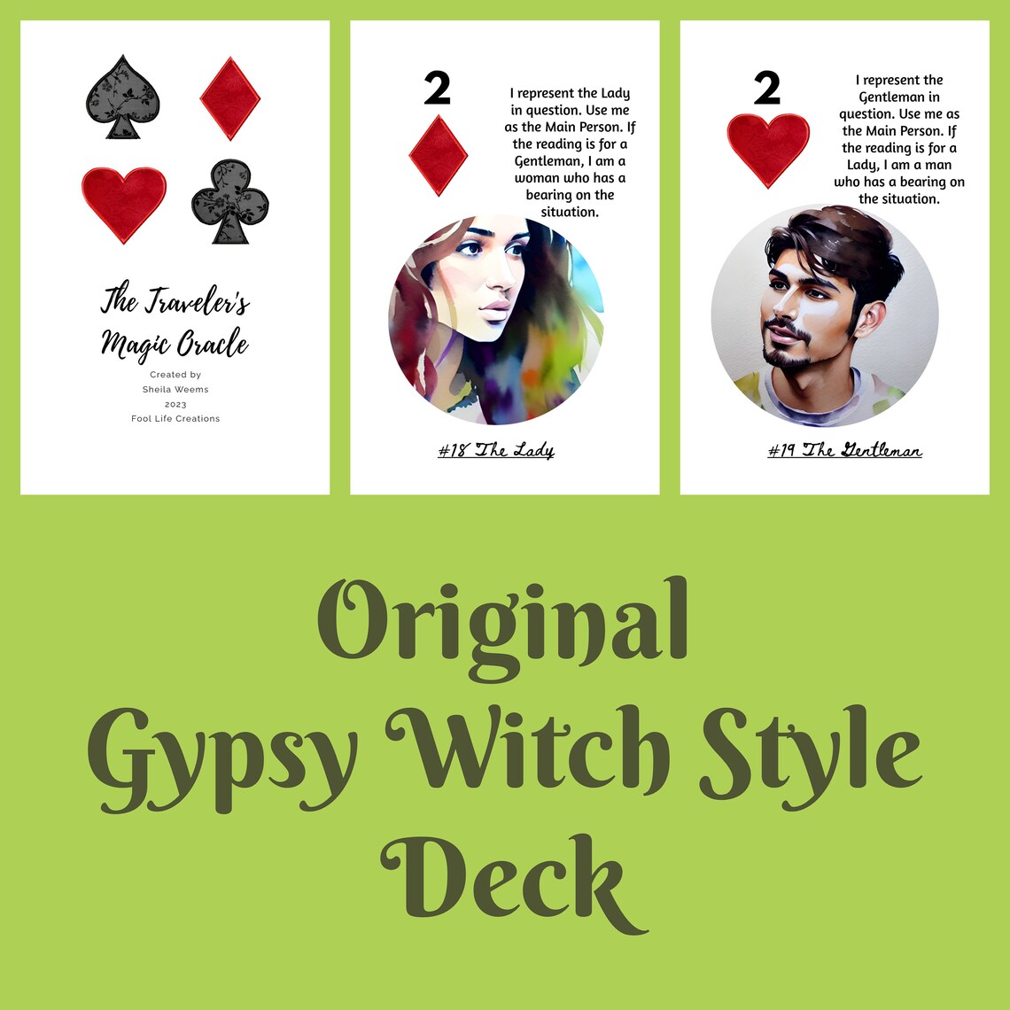 The Traveler's Magic Oracle A Gypsy Witch Oracle - Etsy