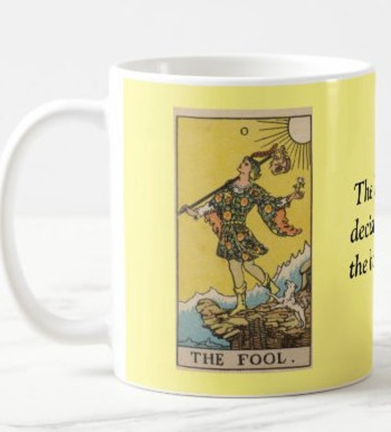 The Fool Tarot Card Coffee Mug - Etsy