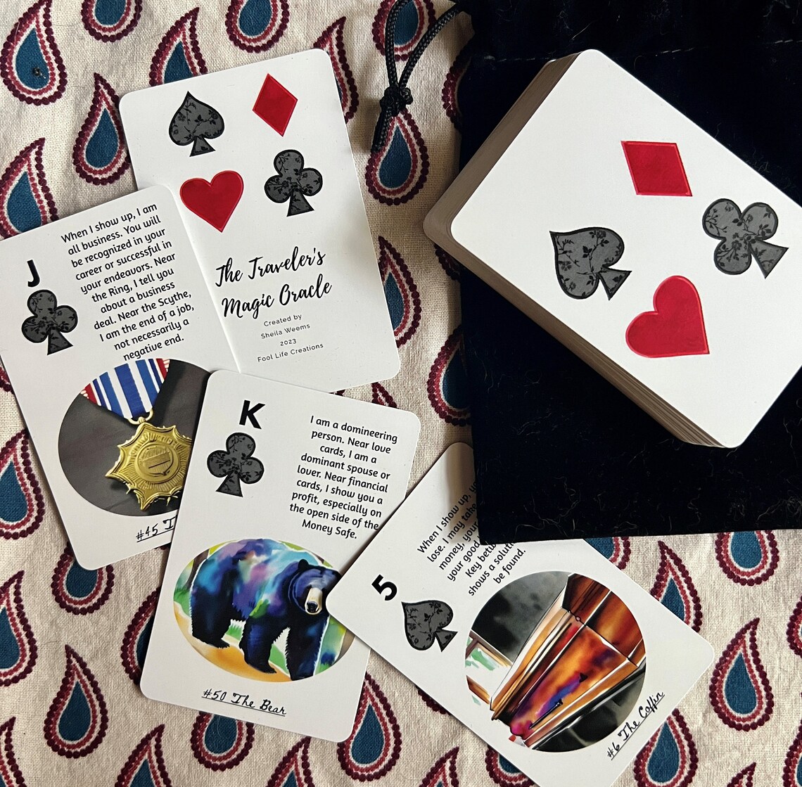 The Traveler's Magic Oracle A Gypsy Witch Oracle - Etsy