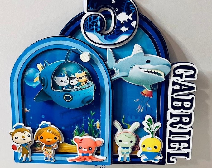 Cake Topper Children's Series. Personalized Cake Decoration. Birthdays ...