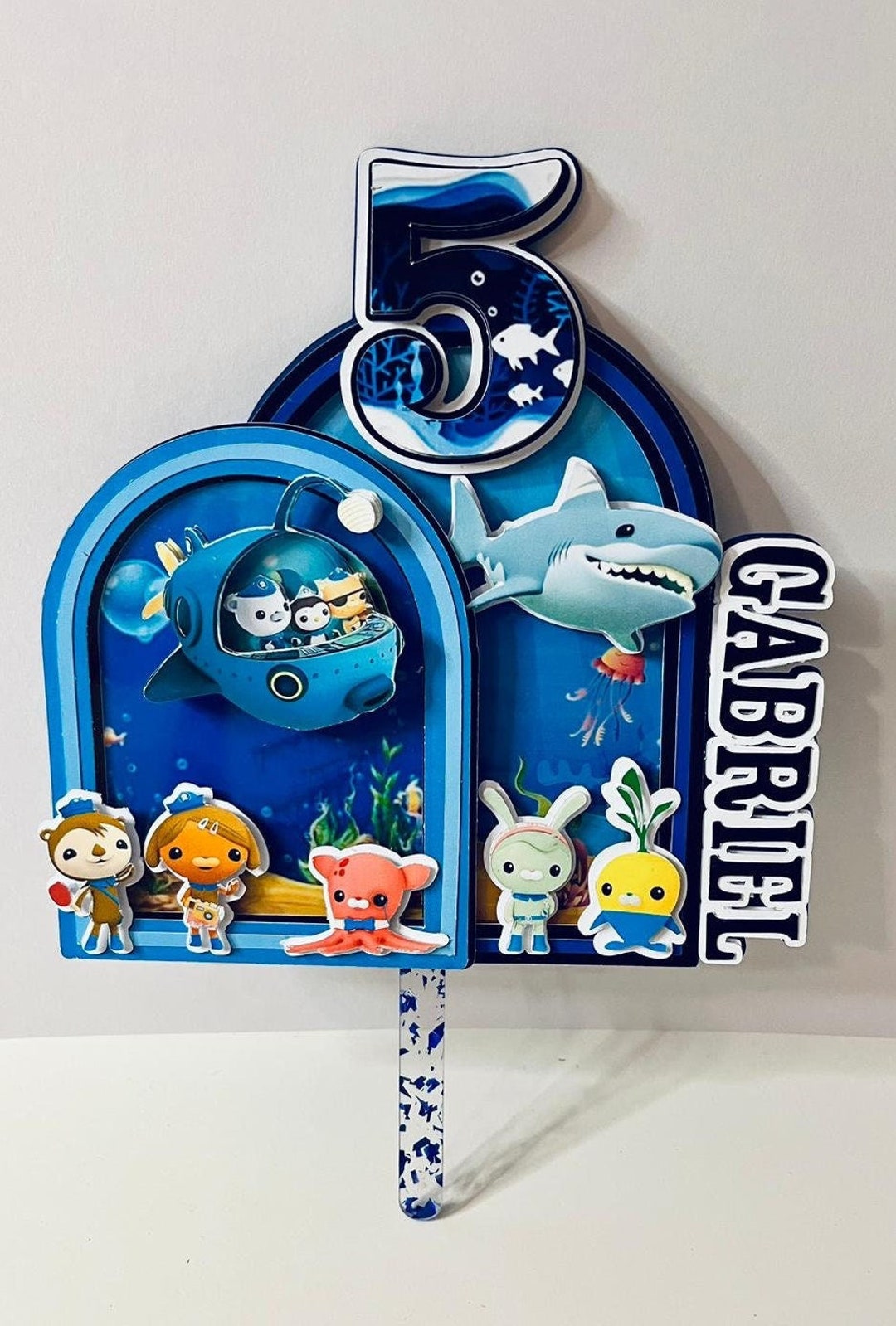 Cake Topper Inspiration for Children's Series. Personalized Cake ...