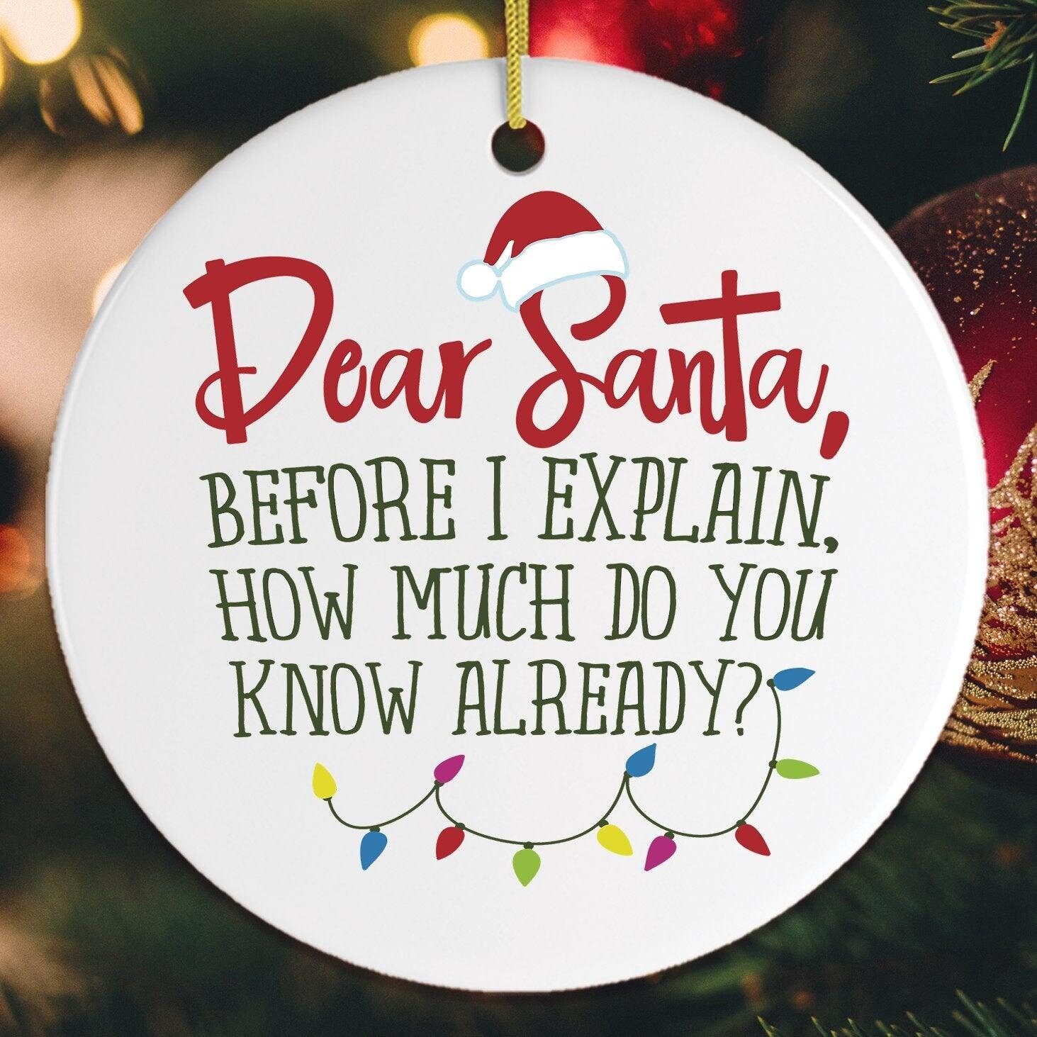 Dear Santa Naughty Quotes