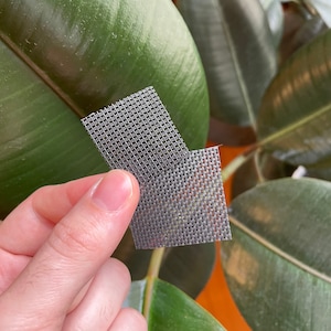 8x10.5in Eye Mesh Durable Black High Visibility Paintable Printable ...