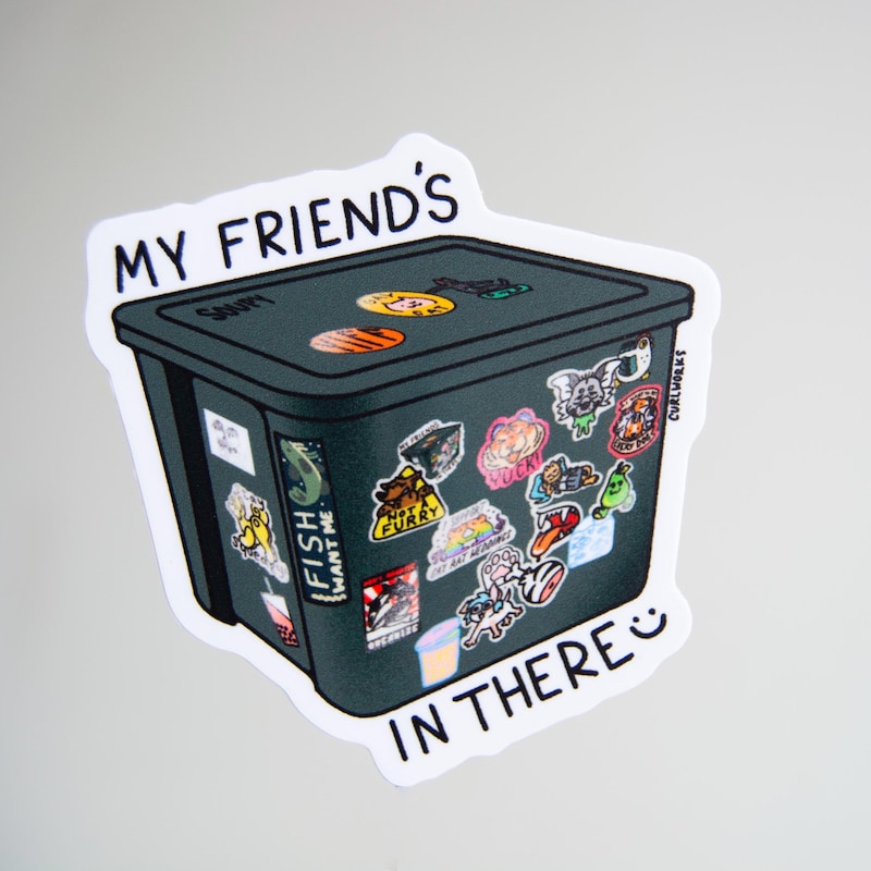 Furry Sticker - Etsy