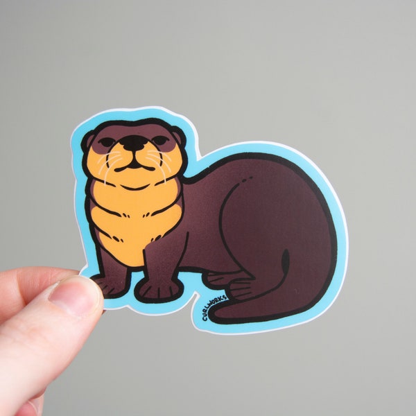 Otter Decal - Etsy