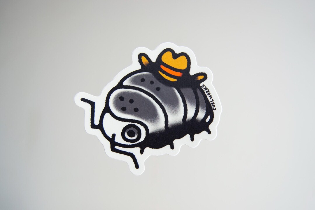 Cowboy Bug 3 Vinyl Sticker, Matte Durable Weatherproof Vinyl Decal - Etsy