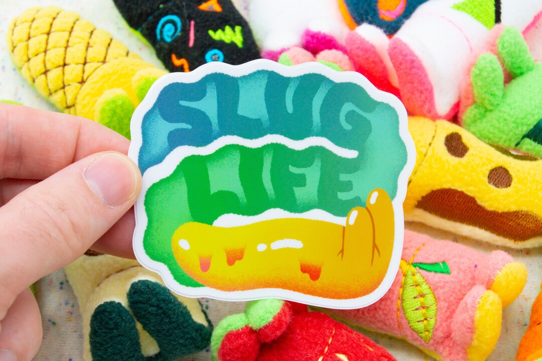 Slug Life 3 Vinyl Sticker Waterproof Decal Sticker. Slugs and Bugs ...