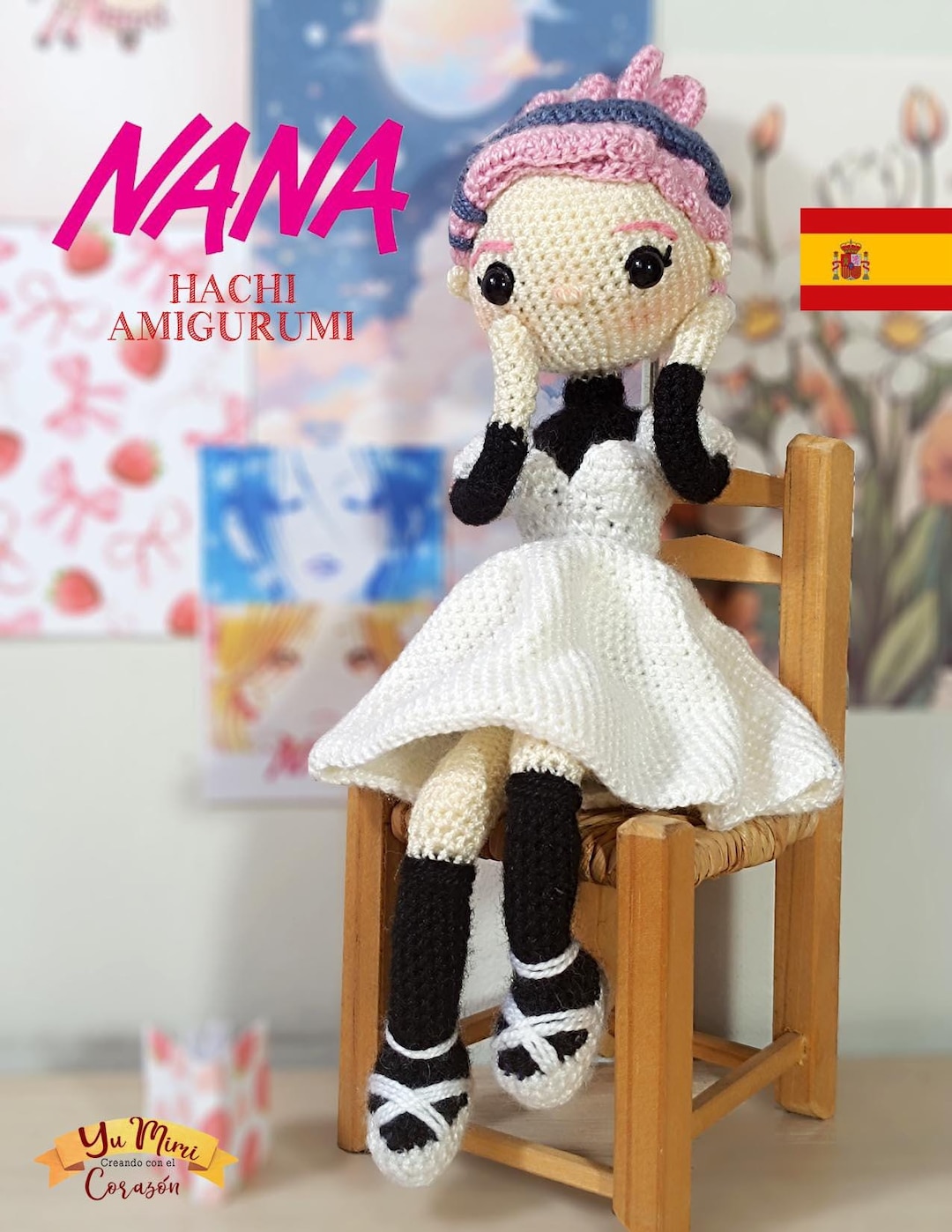 HACHI NANA AMIGURUMI - Etsy
