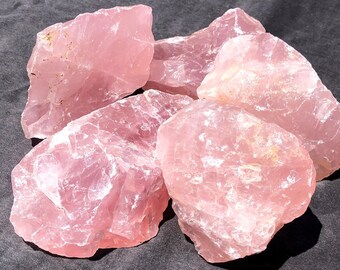 Large Rose Quartz - Etsy