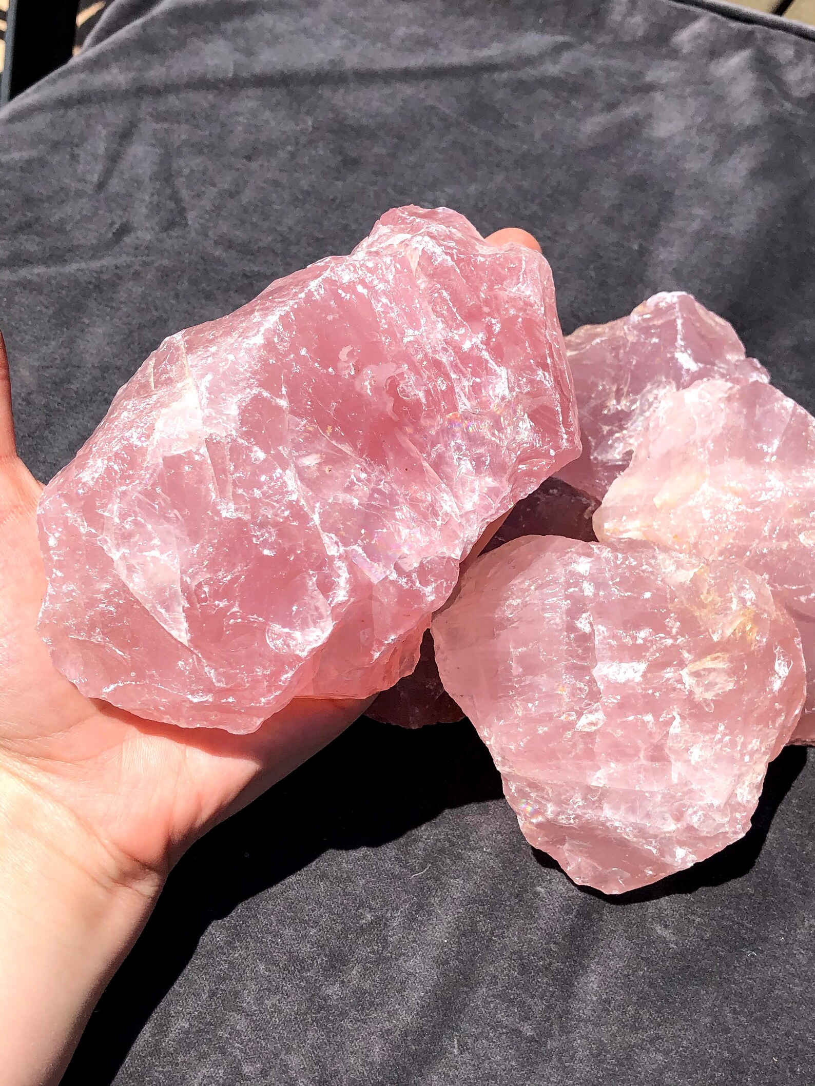 Large Rose Quartz Crystal 5-45 Oz Intuitively Picked - Etsy